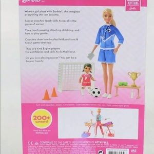 Barbie | Toys | New Barbie Soccer Coach Playset Dolls | Poshmark